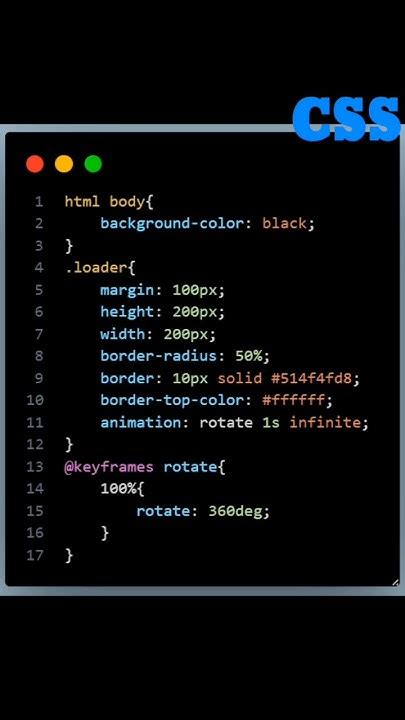 Animated Loader Power Of Css Tricks And Animations Youtube