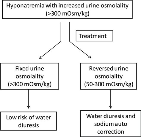 Hyponatremia Urine And Serum Osmolality