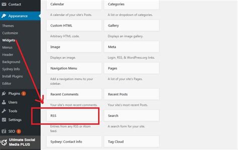 How To Use RSS Feed In Wordpress Webner Blogs ELearning Salesforce Web Development More