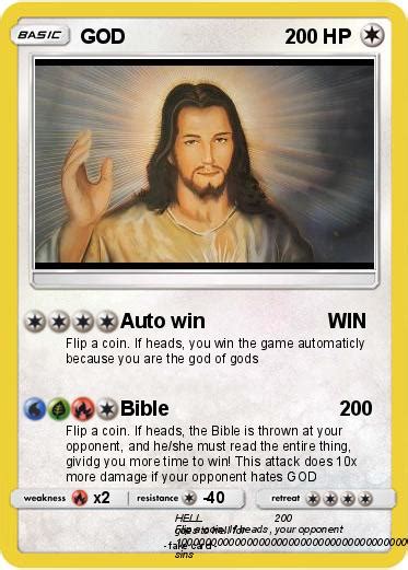 Jesus Pokemon Card