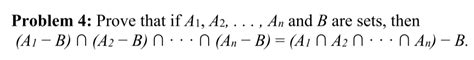 solved problem 4 prove that if a1 a2 an and b are