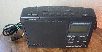 C Crane Ccradio 2e Radio Twin Coil Ferrite Am Fm 2 Meter Ham Wx Radio