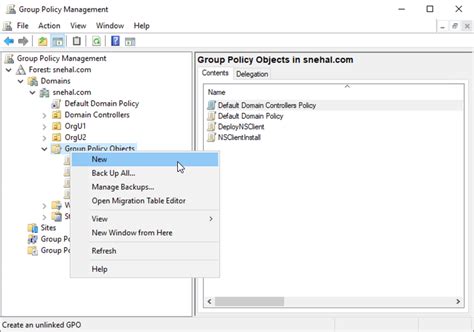 Microsoft Group Policy Object GPO Netskope Knowledge Portal