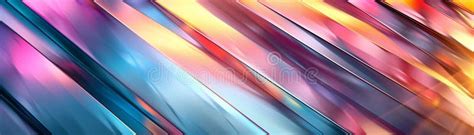 Vibrant Abstract Background With Diagonal Streaks Of Colorful Light Creating A Dynamic And