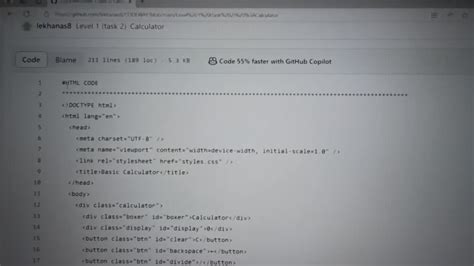 Lekhana S On Linkedin Calculator Webdevelopmentinternship Internship