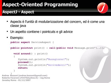 Aspect Oriented Programming Ppt