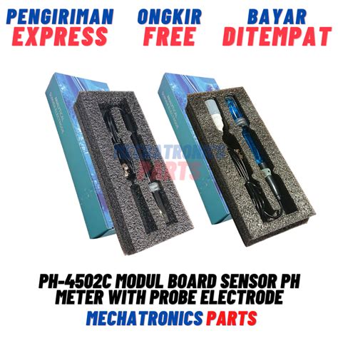 Jual Ph 4502c Modul Board Sensor Ph Meter With Probe Electrode For Arduino Pengukur Larutan Asam