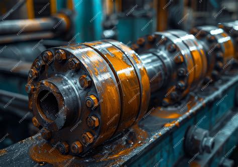 The Hydraulic Cylinder Head Is Part Of The Pump The Pump Shaft Bearing