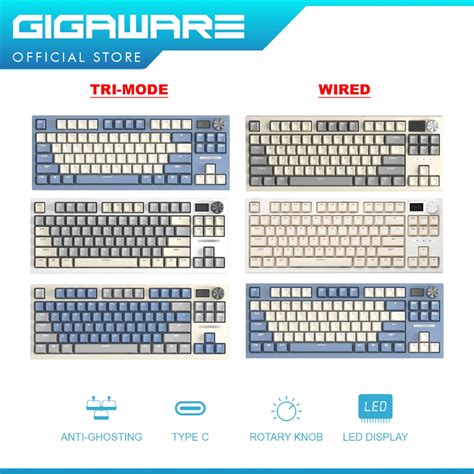 Langtu LT84 84 Keys Tri Mode Wired Hot Swappable Mechanical Keyboard Shopee Philippines