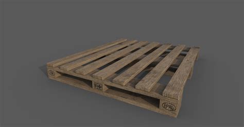 Wooden Pallet 3d Industrial Unity Asset Store