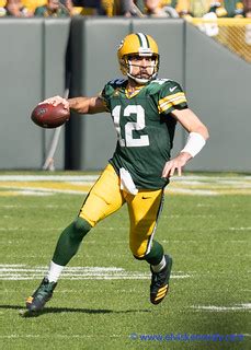Aaron Rodgers Aaron Rodgers Of The Green Bay Packers Scram… Flickr