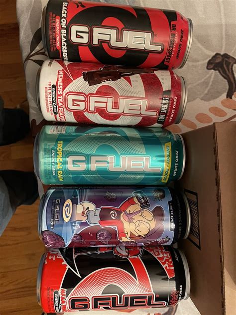 Gfuel Limited Edition Cans Bundle Ebay