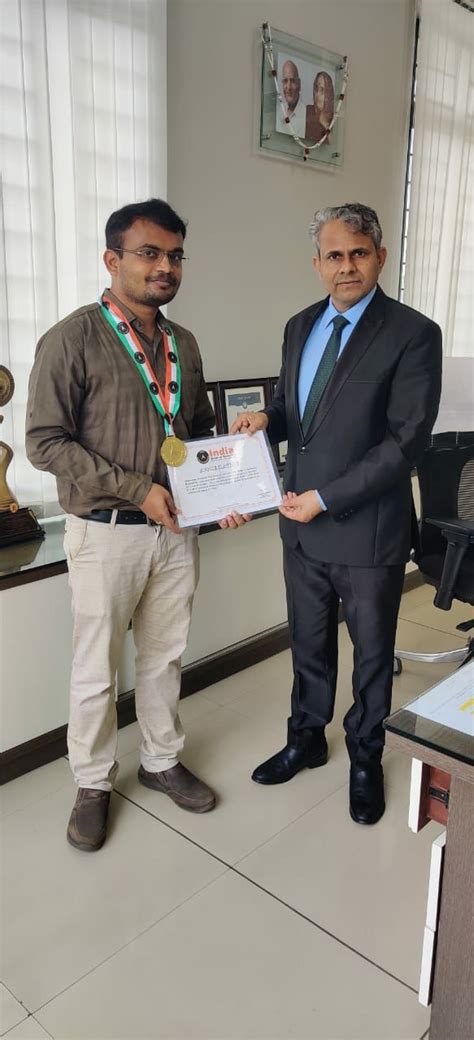 Professor Dr Arun Patil On Linkedin I Congratulated Dr Abinandan