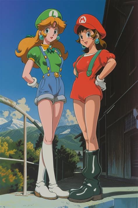 Super Mario Girls Rsyntheticanime
