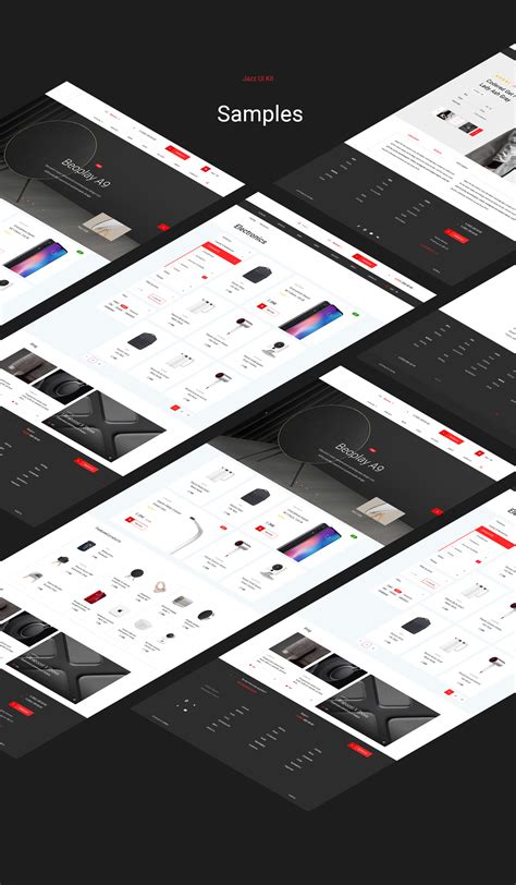Jazz Ui Kit Behance
