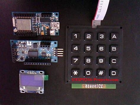 Mailbag 4×4 Matrix Keyboard For Esp8266 Next Evo Board