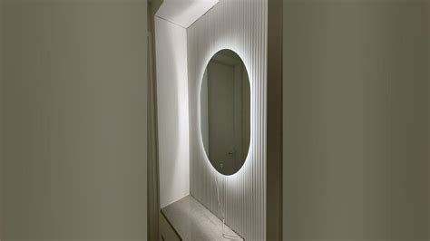 안방 파우더룸 아치형문과 템바보드 조명거울 반셀프인테리어 4 Youtube