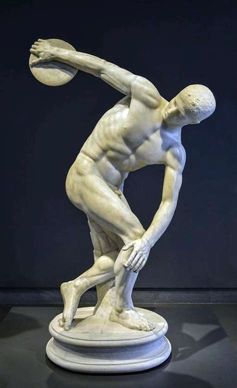 Description Of The Sculpture By Miron “discoball” Greek Sculpture