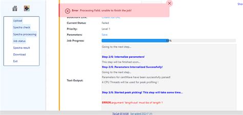 error while zip file processing metaboanalyst omicsforum