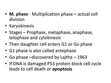 Cell Cycle And Cell Divisionpptx