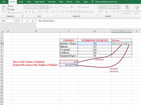 How To Calculate Z Score In Excel Edutized