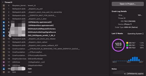 Ios 15 Crash Apmidentity Appinstanceid · Issue 8726 · Firebase