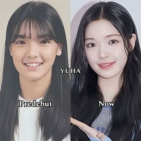 Predebut Vs Now H2h Dark Hair Glow Up
