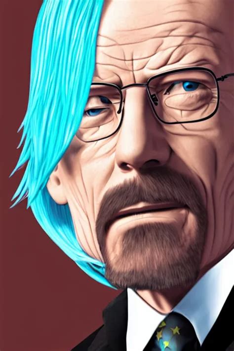 Walter White As Hatsune Miku Photorealistic Highly Stable Diffusion OpenArt