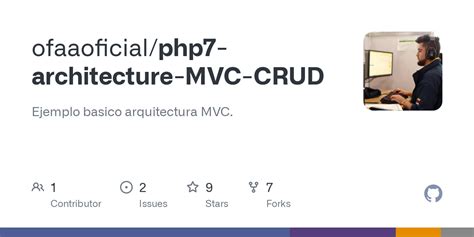 GitHub Ofaaoficial Php Architecture MVC CRUD Ejemplo Basico Arquitectura MVC