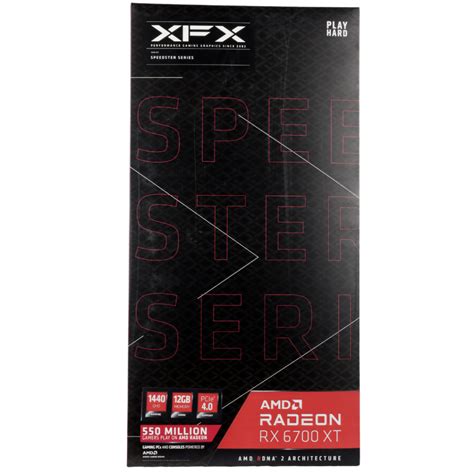 Factory Refurbished XFX RX 6700 XT 12GB SWFT 309 Gaming Graphics Card XFX SPEEDSTER SWFT 309