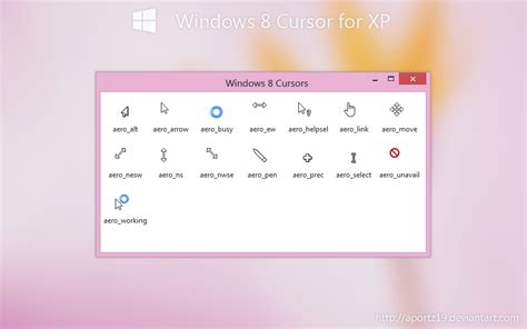 Windows Cursor For XP By Aportz On DeviantArt