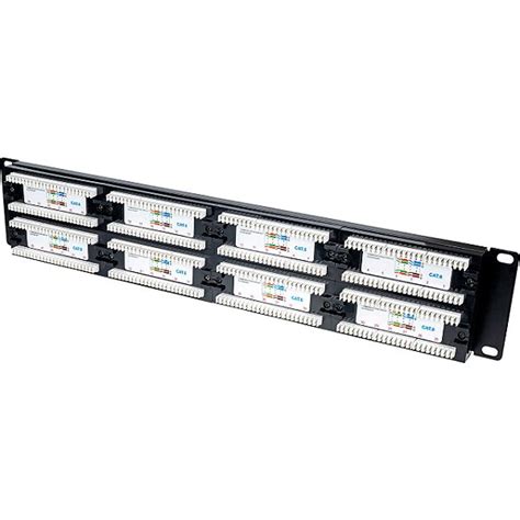 Patch Panel Universal Com 48 Portas CAT6 Ion Cabos