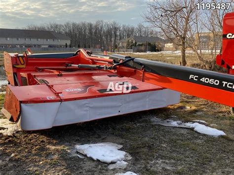 Used 2017 Kuhn Fc 4060 Tcr Disc Mower Conditioner Agdealer