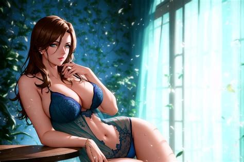 Premium AI Image Sexy Girl In Model Physiquegenerative Ai