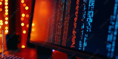 A Digital Ransom Note On A Monitor With An Encryption Message Visible