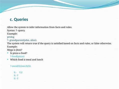 Explain Knowledge Representationprolog In Aipptx