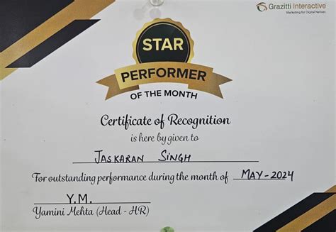 Starperformer Grateful Teamwork Marketresearch Analystsdrivinggrowth Grazittiinteractive