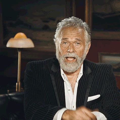 Turns Out The Most Interesting Man In The World Doesnt Prefer Dos