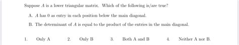 Solved Question Suppose A Is An M X N Matrix Where M Chegg Com