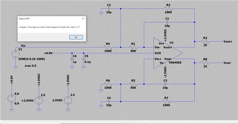 Adc Driver Ltc6409 Qanda Ltspice Engineerzone