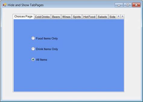 windows forms tabcontrol how to hide a tabpage ged mead s blog