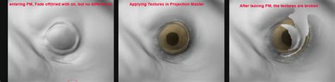 Projection Master Problem Textures Broken Zbrushcentral