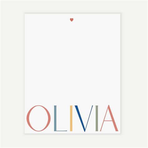 Personalized Notepads Etsy