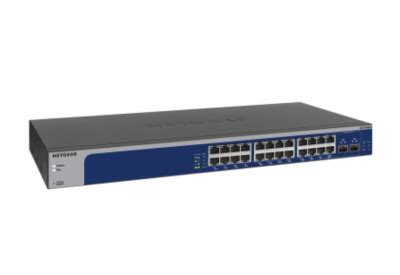 Switch Netgear Portas Gb Ethernet Gbase T X Gb Sfp Gerenci Vel Desktop Ou Rack U