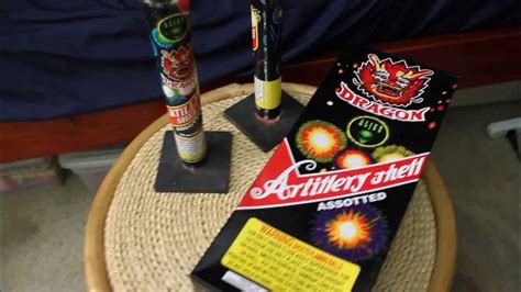 Dragon Artillery Shells Alien Fireworks Youtube