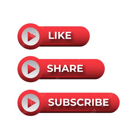 Like Share Subscribe Vector Hd Images, Like Share And Subscribe Button Vector Illustration ...