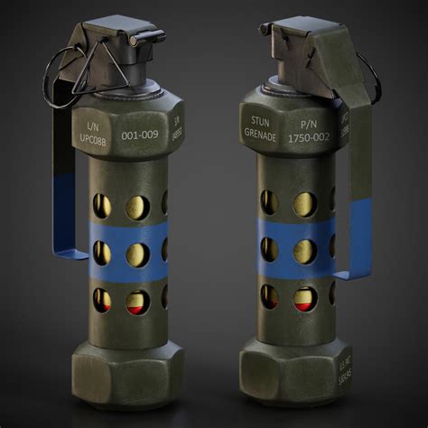Artstation M84 Stun Grenadeflashbang