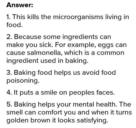 Write Five Answers In This Question In An Enumerated Form Write Your