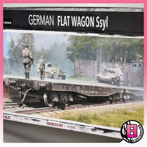 [clearance] Thunder Model German Flat Wagon Ssyl 35904 Shopee Malaysia