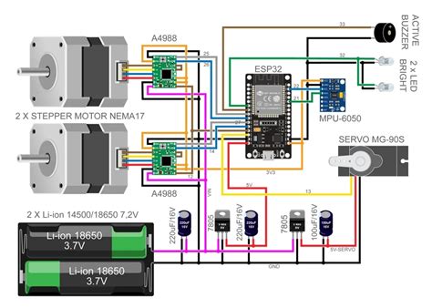 B Robot Esp32 Wifi Self Balancing Arduxop